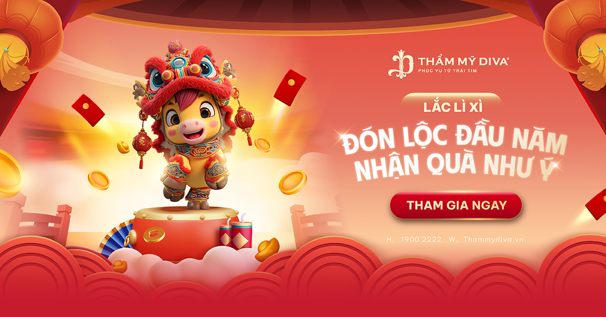 LẮC LÌ XÌ: Đón Lộc Đầu Năm - Nhận Quà Như Ý Cùng Thẩm Mỹ DIVA - Viện ...